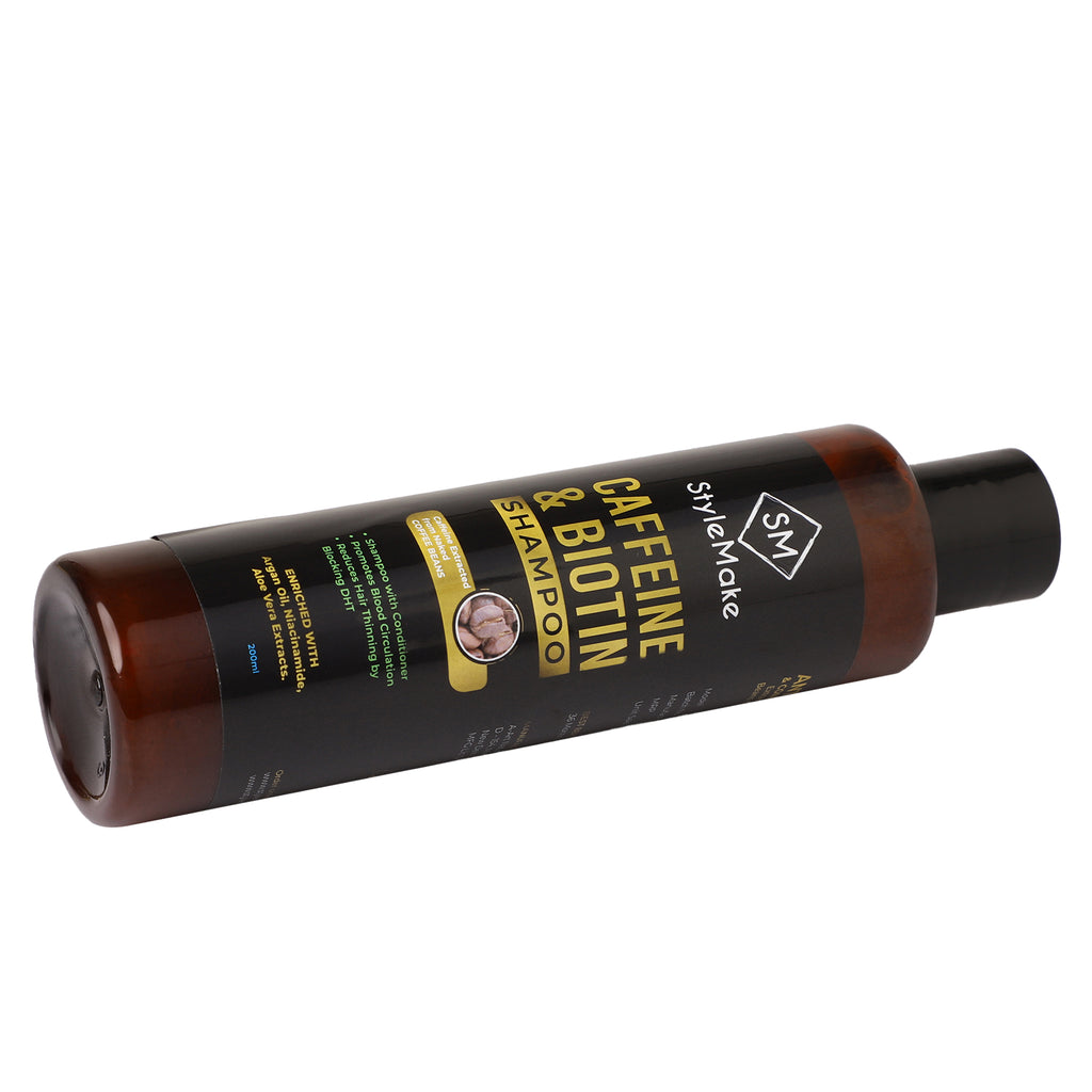 StyleMake Caffeine & Biotin Shampoo | DHT Blocker Anti Hair Fall Shamp ...